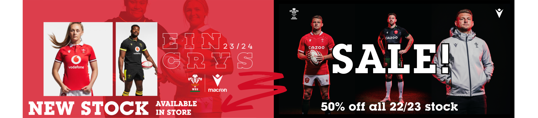 Home Macron Store Wrexham