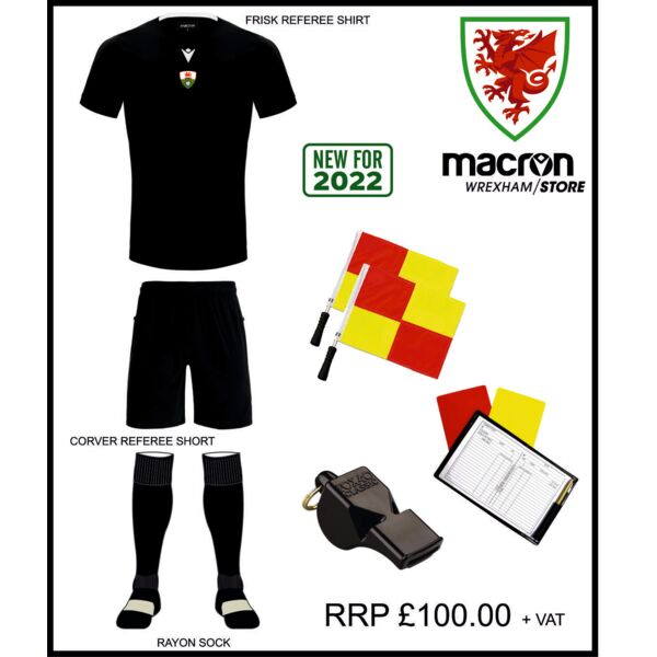 FAW Referee Store Macron Store Wrexham